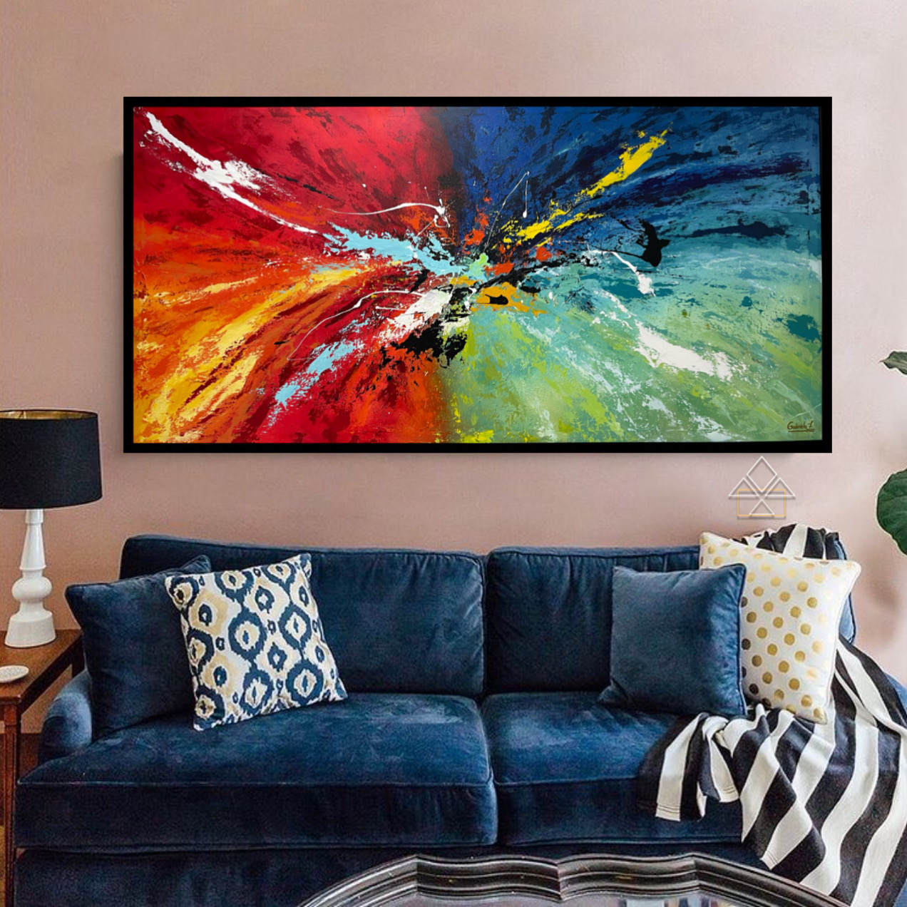 Cuadro artístico moderno C-0110 | Tienda | Deco Bauhaus